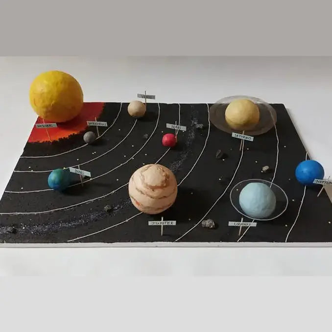Comment construire une maquette du système solaire de façon ludique et ...